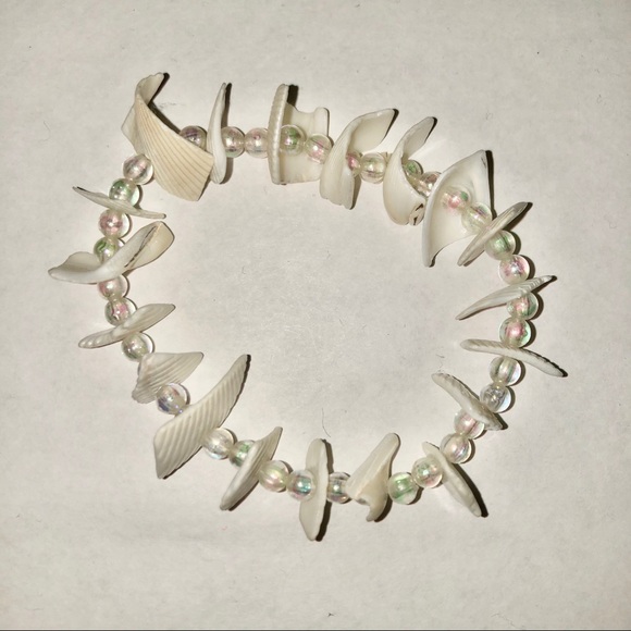 Jewelry | Vsco Shell And Pearl Braceletanklet | Poshmark